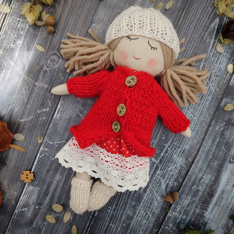 Red Doll Dress - Etsy