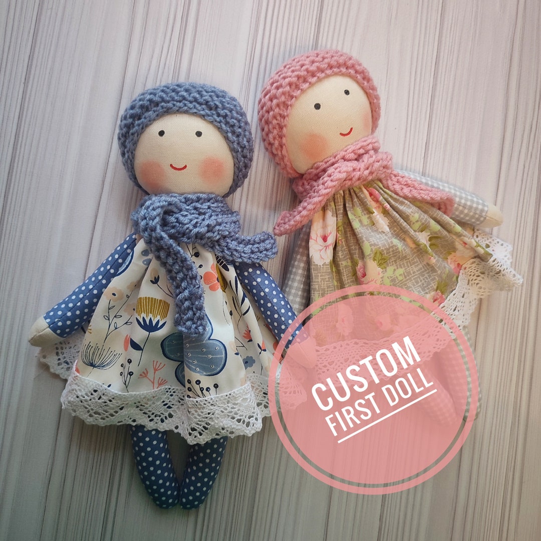 Custom Baby's First Dolls Made to Order Personalized Toddler Doll ...