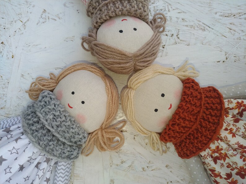 Made to order personalized doll Custom rag doll girl Cloth | Etsy