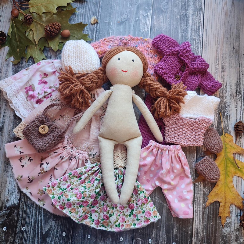Handmade Cloth Doll - Etsy