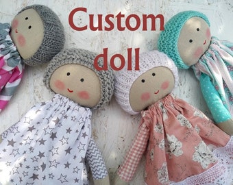 Rag Doll Handmade - Etsy