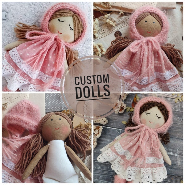 Soft Fabric Doll - Etsy