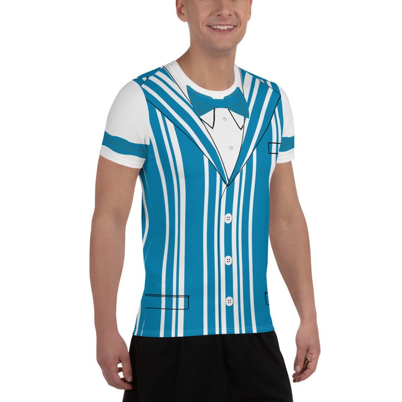 Blue Barbershop Quartet Running Costume Men's Athletic - Etsy