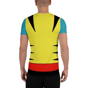 Mutant Wolf Running Costume Men's Athletic T-shirt - Etsy