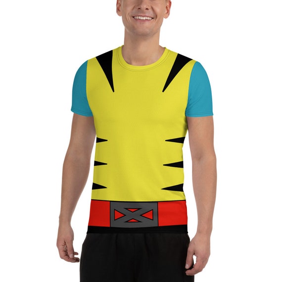 Mutant Wolf Running Costume Men's Athletic T-shirt | Etsy