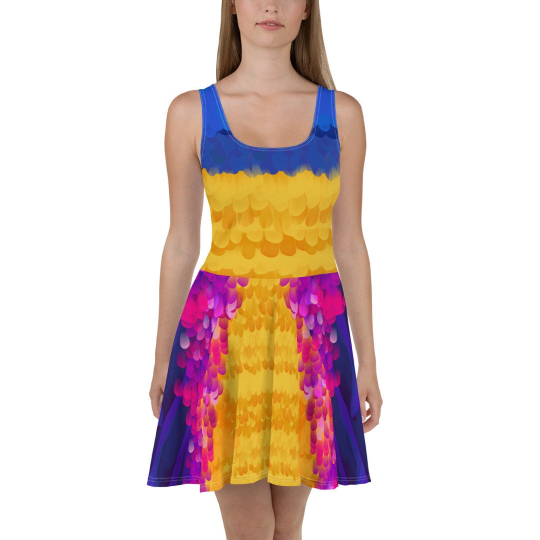 The Exotic Bird Adventure is Out There up Running Costume Skater Dress ...