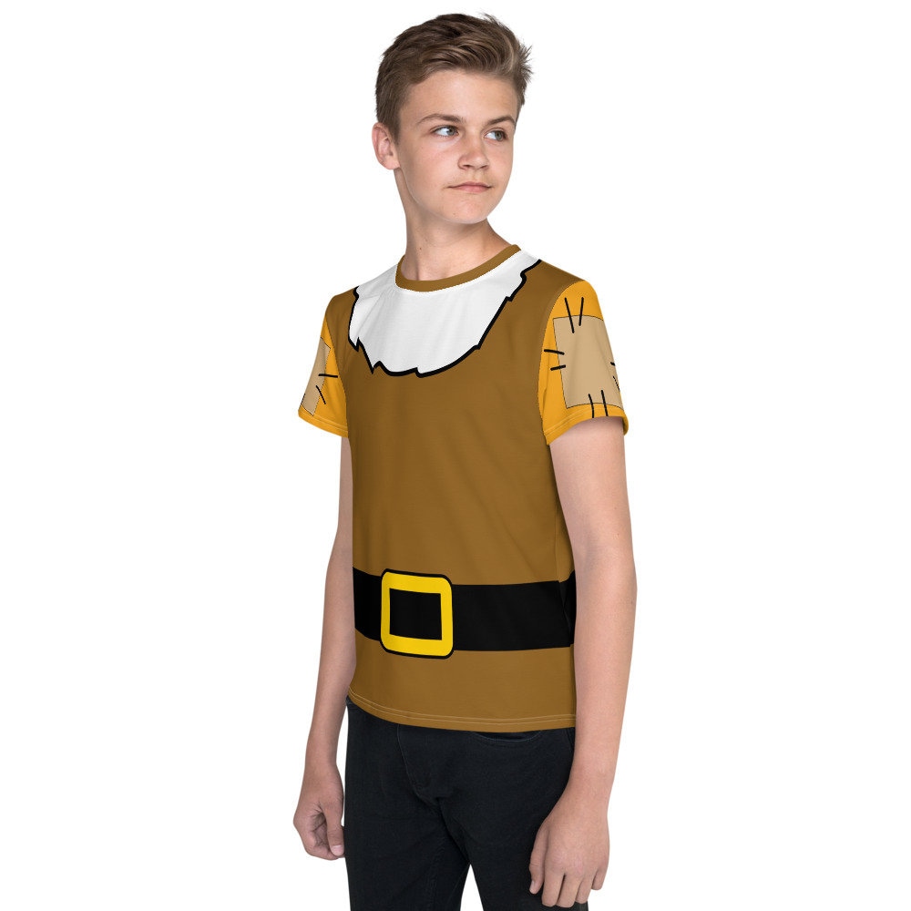 Happy Dwarf Costume Youth crew neck t-shirt | Etsy