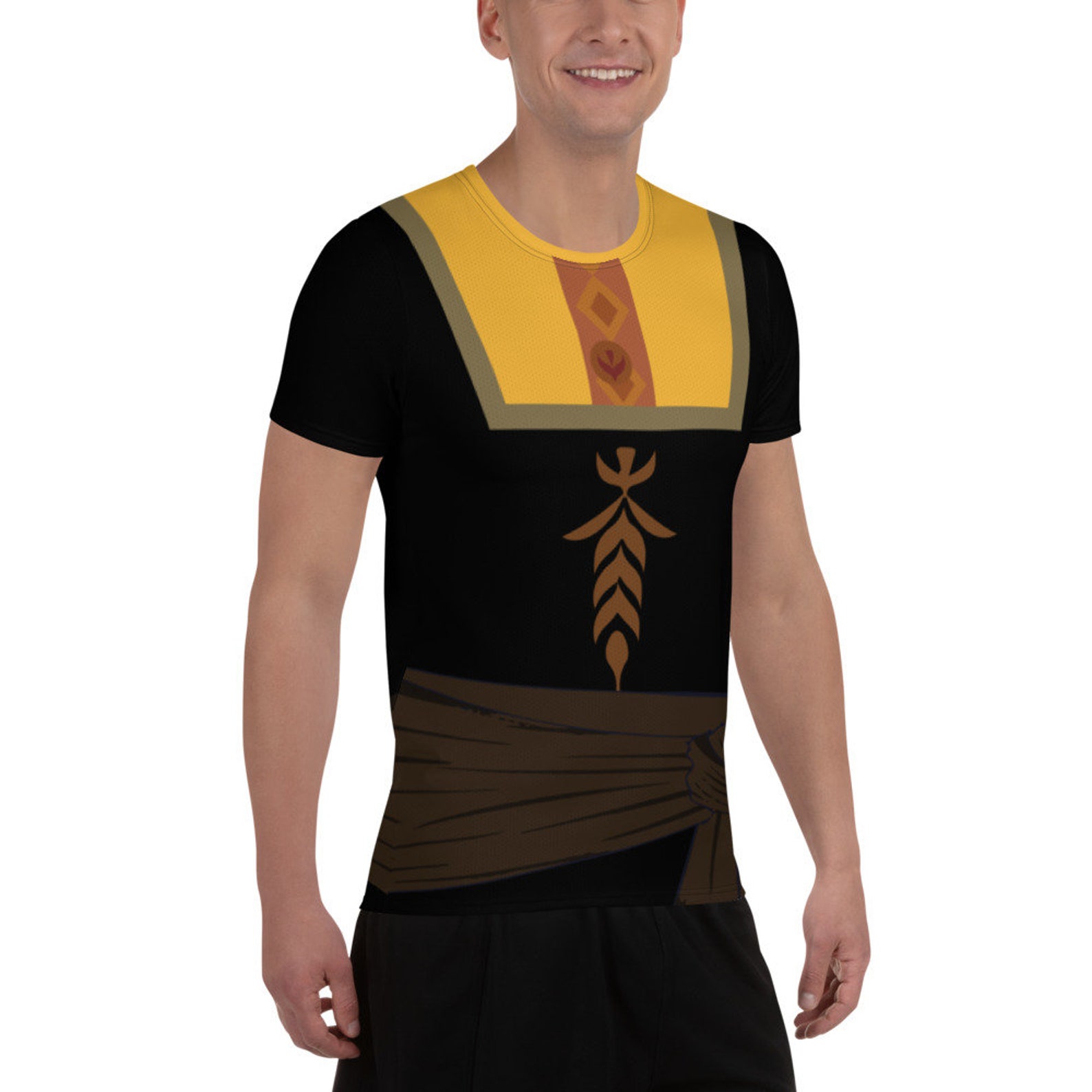 Anna Frozen 2 Running Costume Men's Athletic T-shirt - Etsy