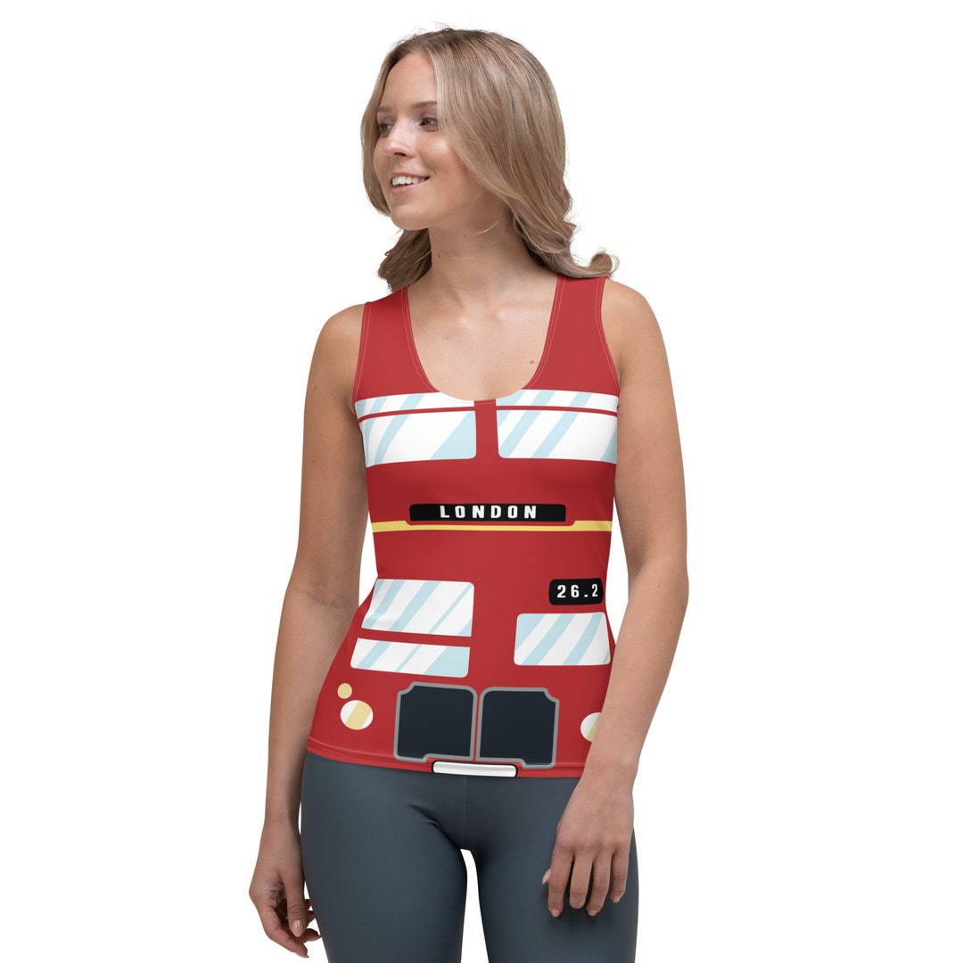 London Bus Running Costume Tank Top - Etsy