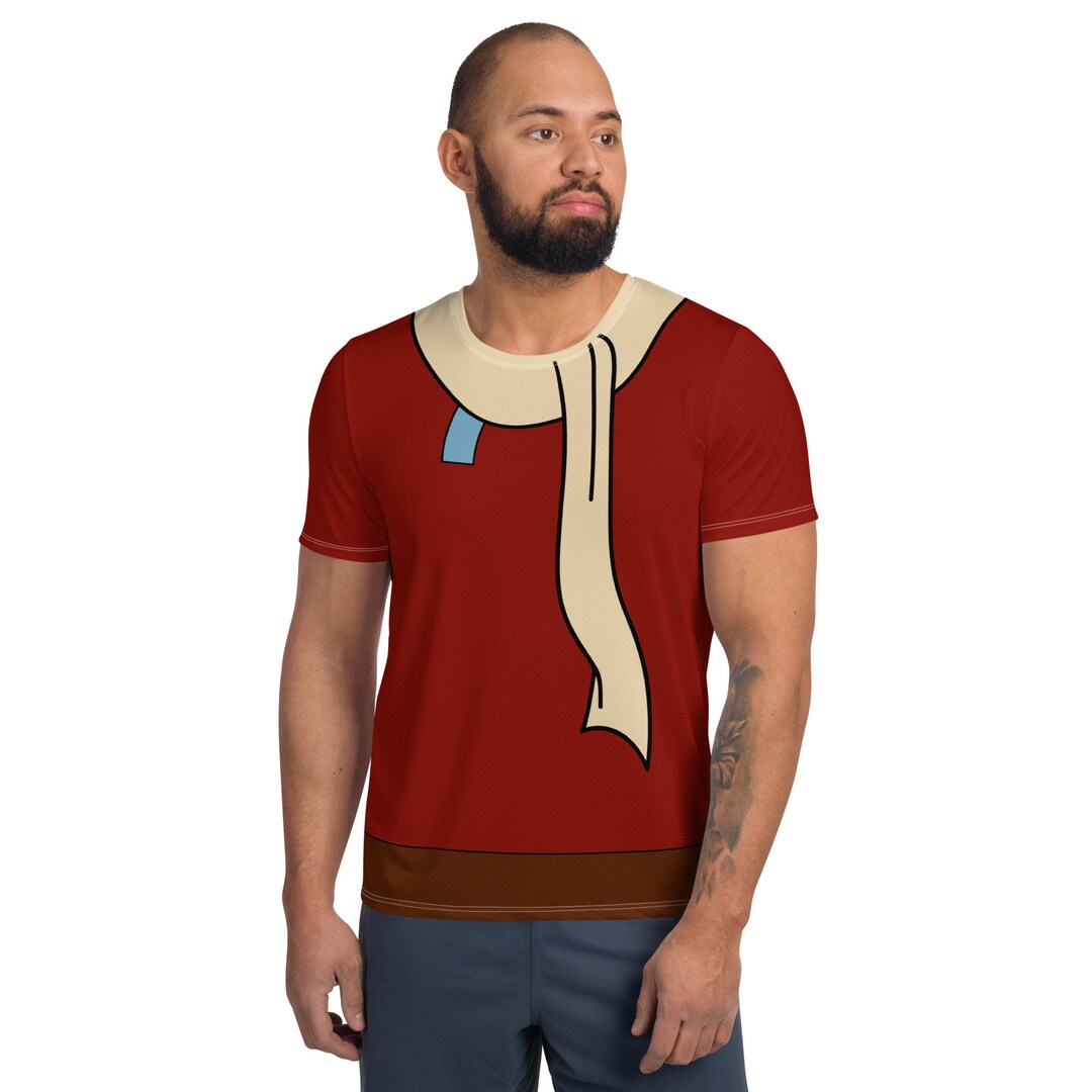 The Duck Pilot Running Costume Men's Athletic T-shirt - Etsy