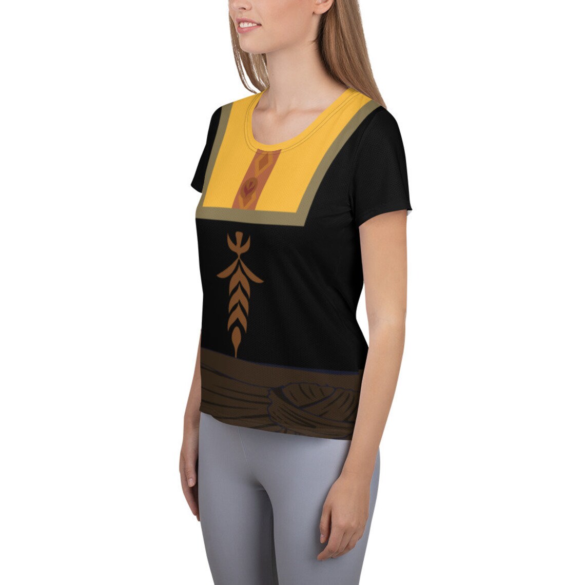 Anna Frozen 2 Running Costume Women's Athletic T-shirt - Etsy