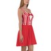 Red Barbershop Quartet Running Costume Skater Dress - Etsy