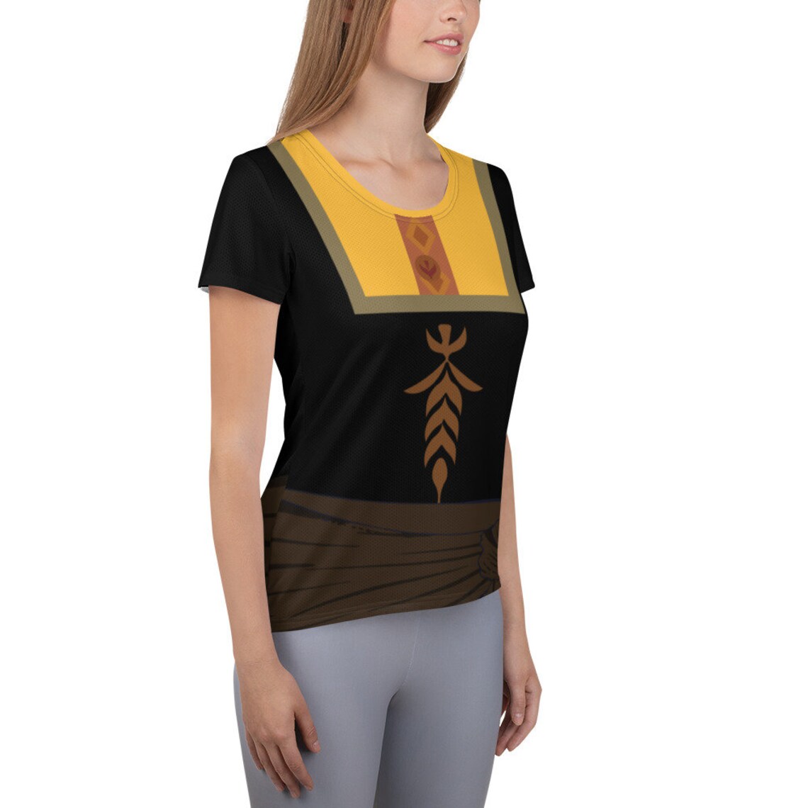 Anna Frozen 2 Running Costume Women's Athletic T-shirt - Etsy