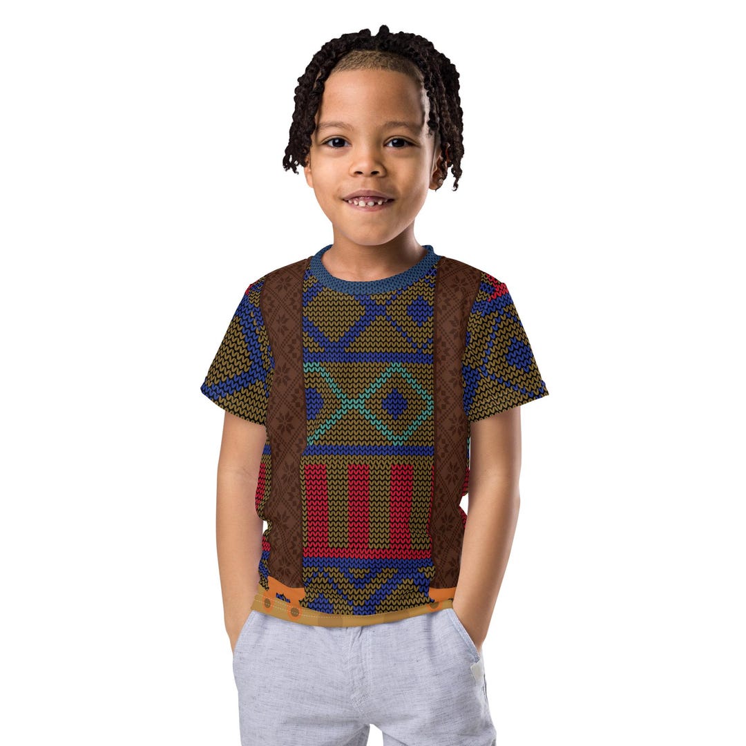 Frozen Shopkeeper Running Costume Kids Crew Neck T-shirt - Etsy