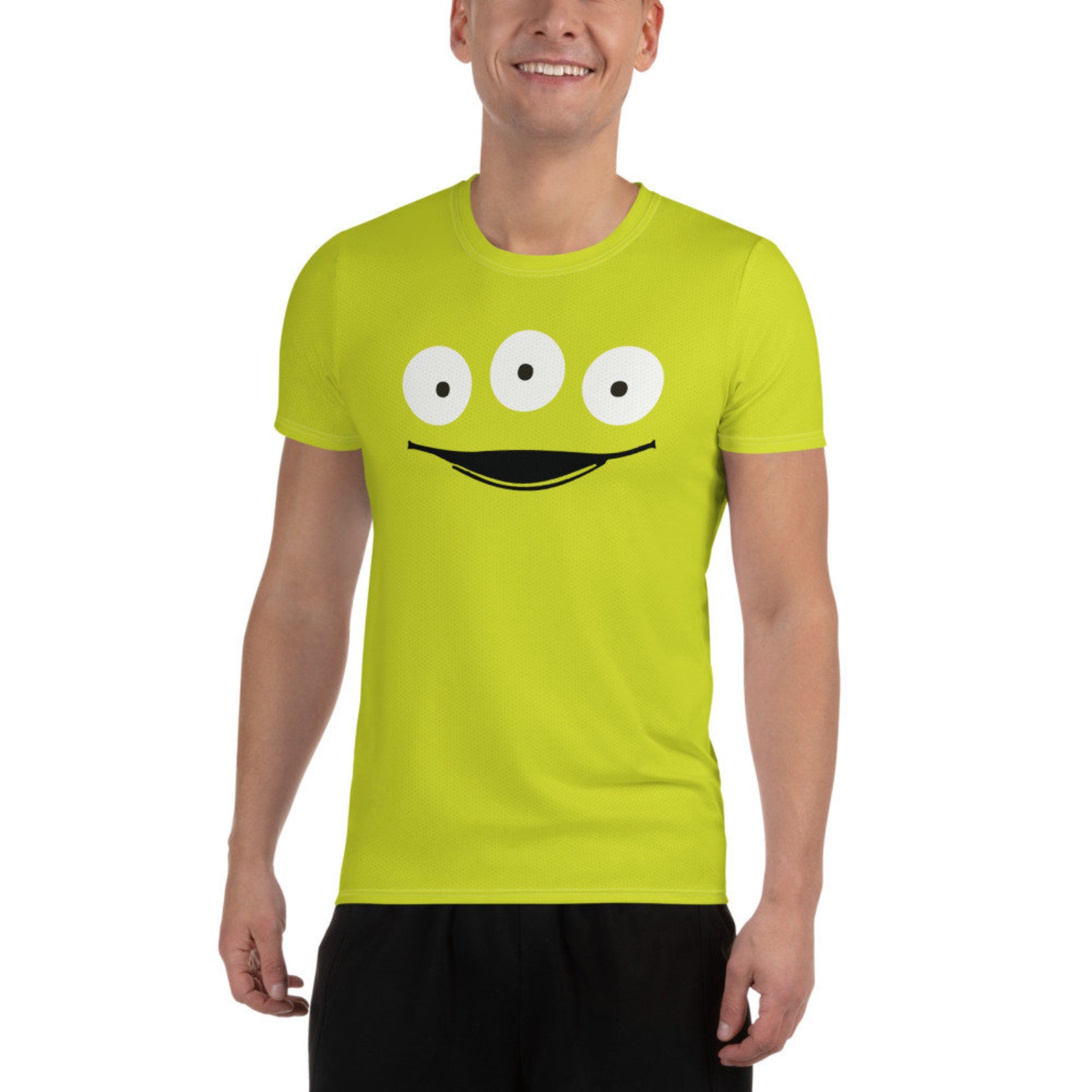 Alien Toy Men's Running Costume Athletic T-shirt - Etsy