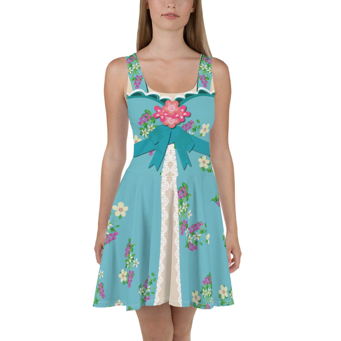 Enchanted Princess Running Costume Skater Dress - Etsy