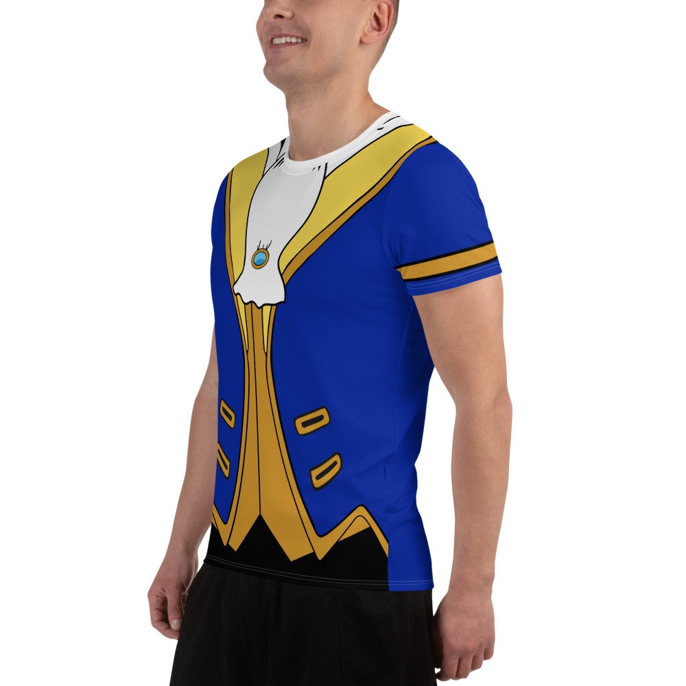 The Beast Running Costume Men's Athletic T-shirt - Etsy