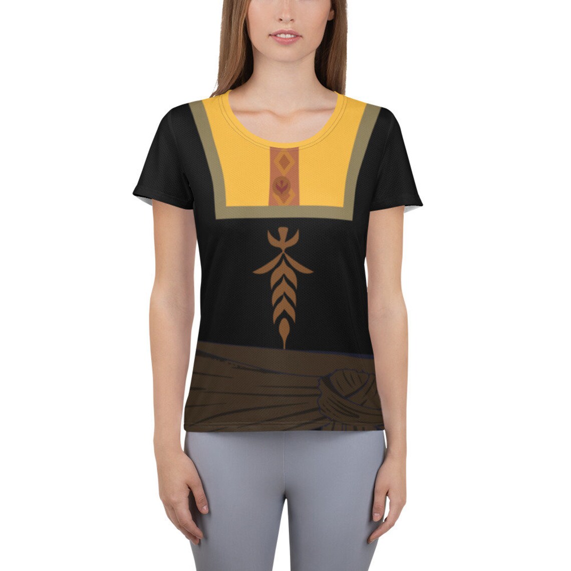 Anna Frozen 2 Running Costume Women's Athletic T-shirt - Etsy