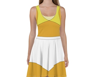 Yellow Waitress Dress - Etsy