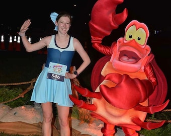 Sail Dress Costume Ariel Inspired Running Costume Little Mermaid New ...