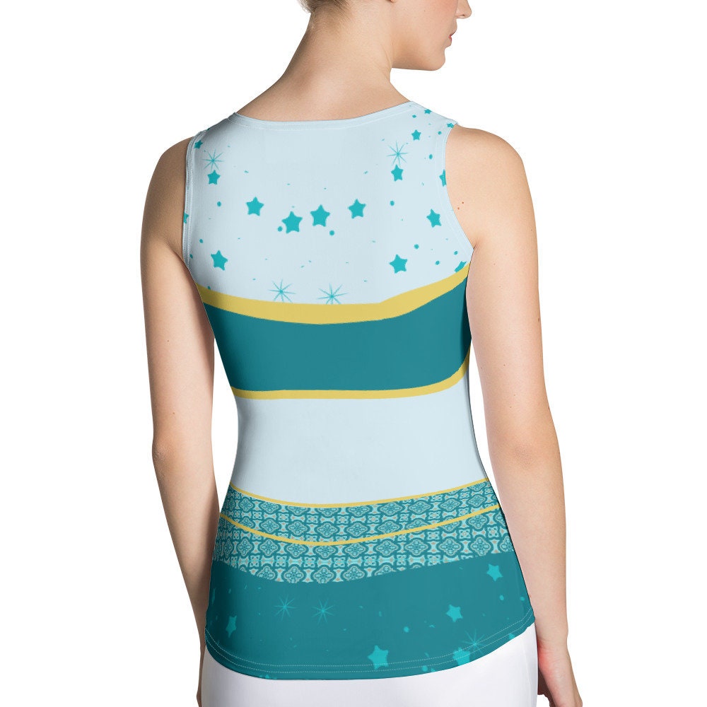 Jazzed up Jasmine Inspired Running Costume Tank Top - Etsy
