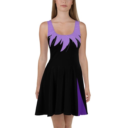 The Evil Queen Running Costume Skater Dress Etsy