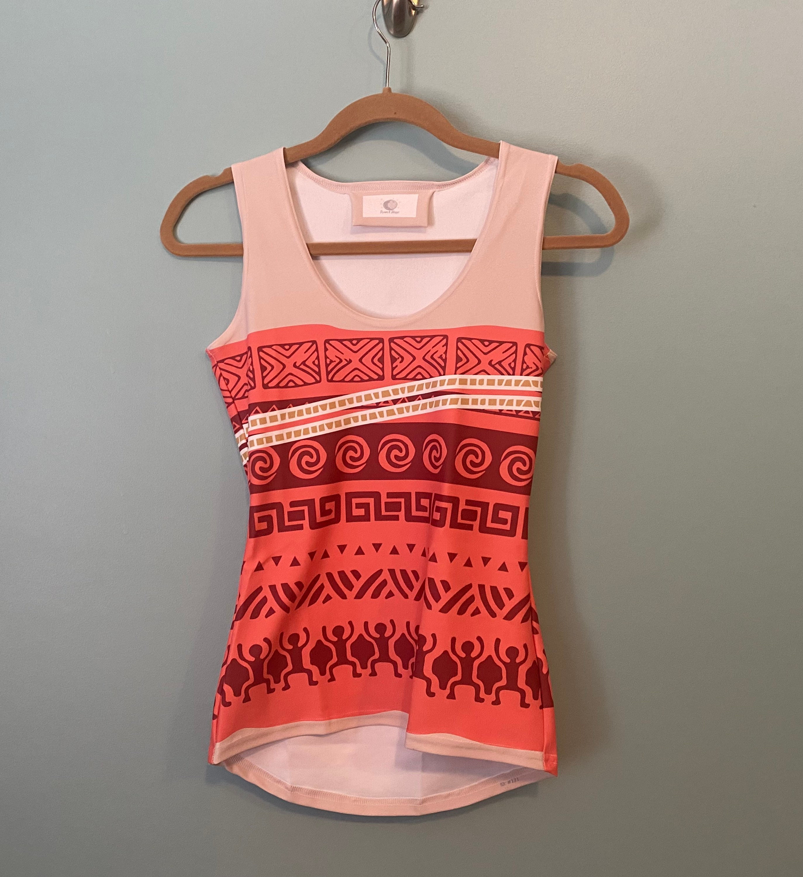 Polynesian Princess Running Costume Tank Top - Etsy