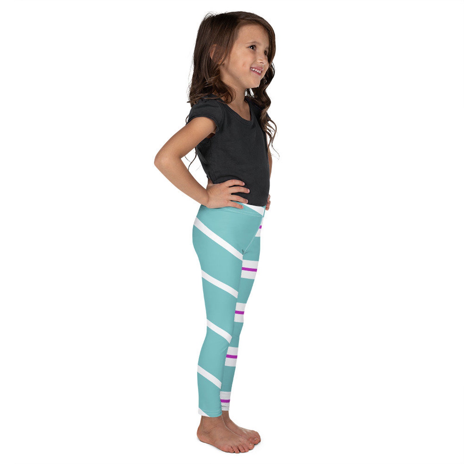 Vanellope Running Costume Kid's Leggings - Etsy