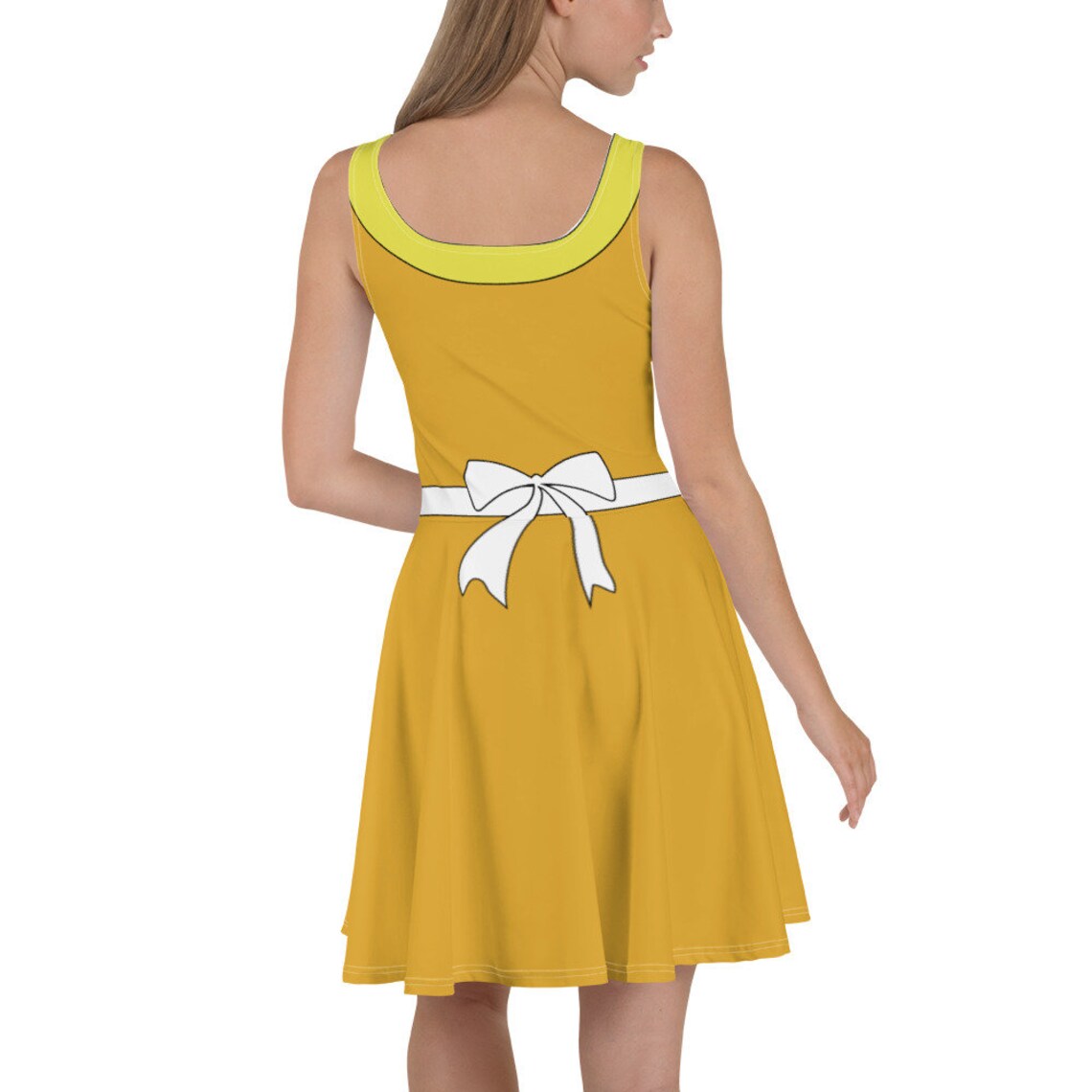 Bayou Princess Waitress Yellow Dress Running Costume Skater - Etsy