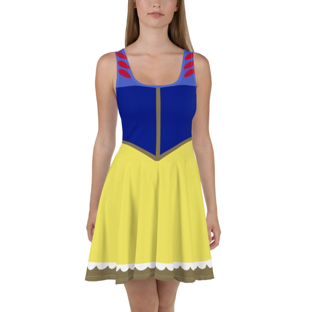 Snow White Running Costume Skater Dress - Etsy