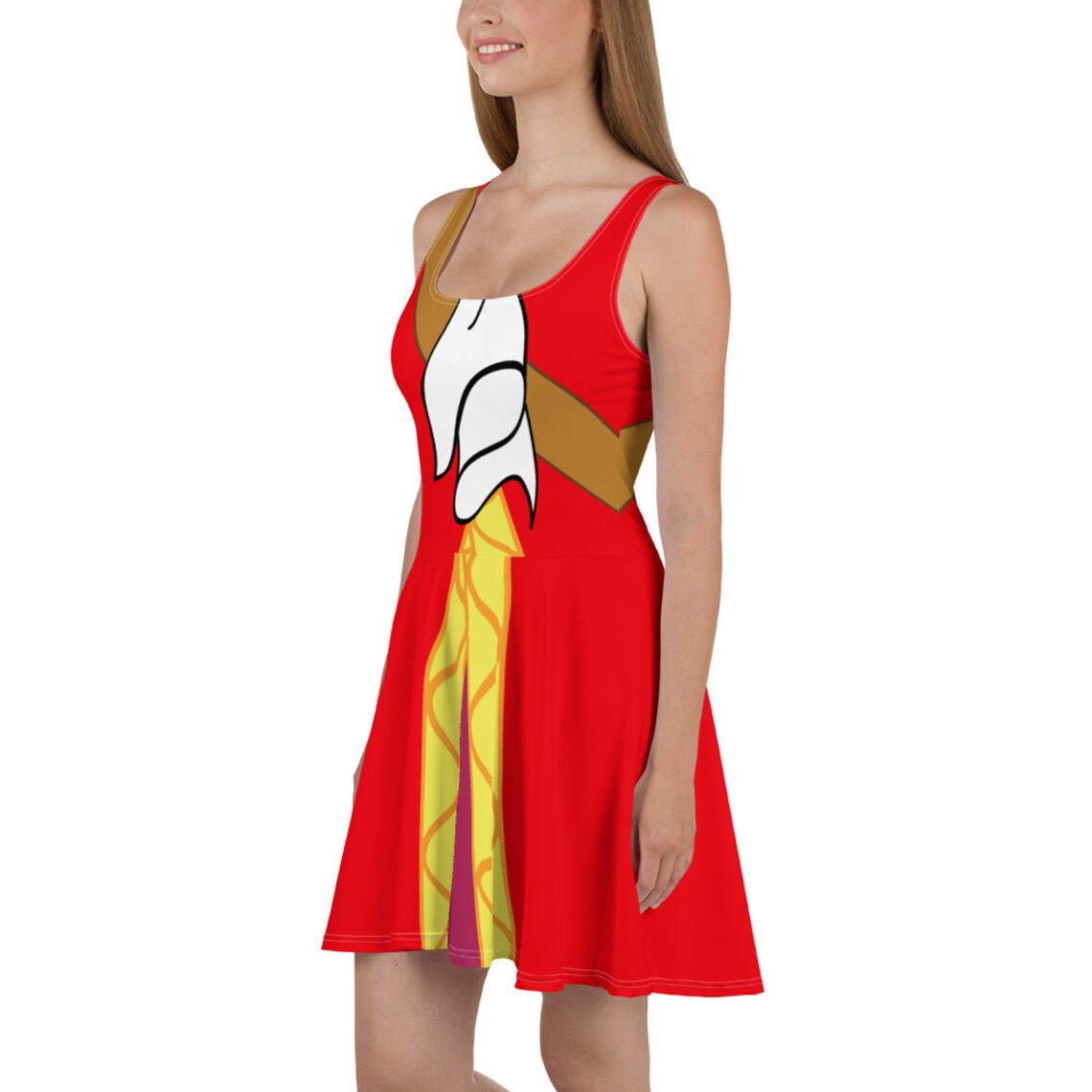 The Captain Running Costume Skater Dress - Etsy