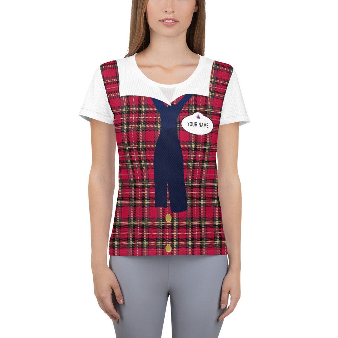 Guest Relations Cast Member With Name Tag! Costume Women's Athletic T ...