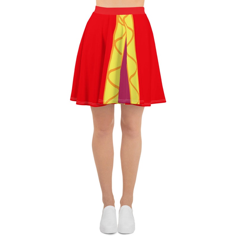 The Captain Running Costume Skater Skirt - Etsy