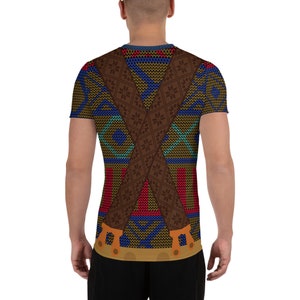 Frozen Shopkeeper Running Costume Men's Athletic T-shirt - Etsy