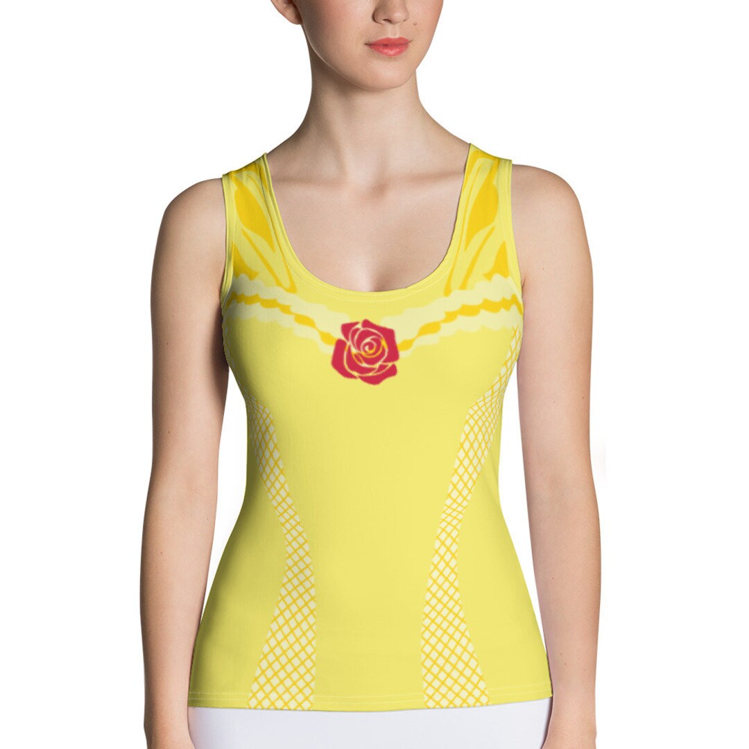 Belle Princess Running Costume Tank Top - Etsy