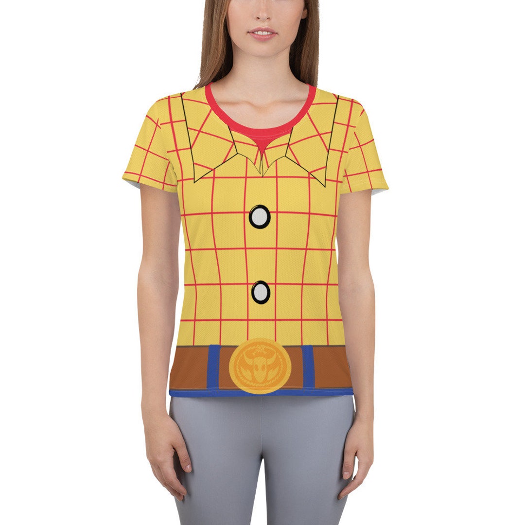 Cowboy Toy Running Costume Women's Athletic T-shirt - Etsy