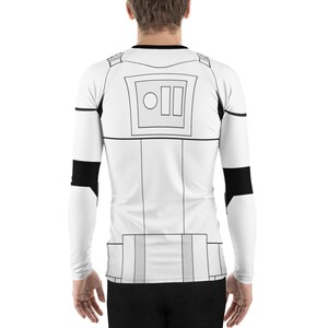 Dark Side Guard Running Costume Men's Long Sleeve Shirt - Etsy