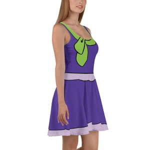 Danger-prone Mystery Solver Running Costume Skater Dress - Etsy