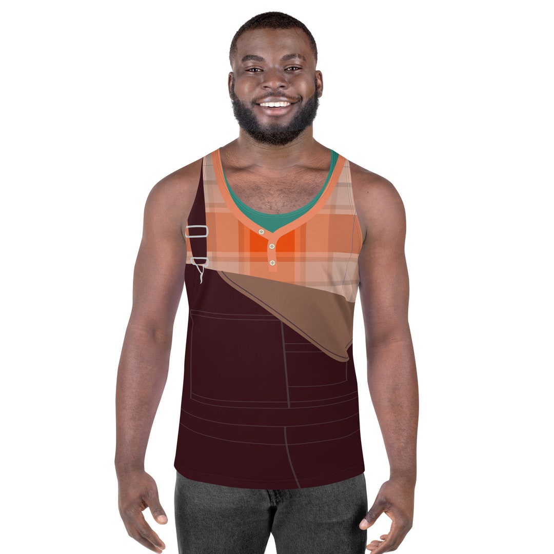 Video Game Ralph Running Costume Mens Tank Top - Etsy