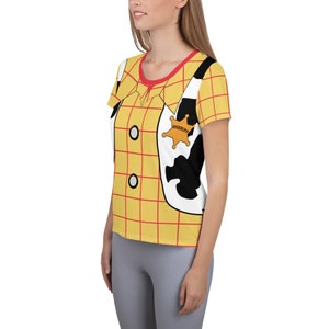 Cowboy Toy Running Costume Women's Athletic T-shirt - Etsy