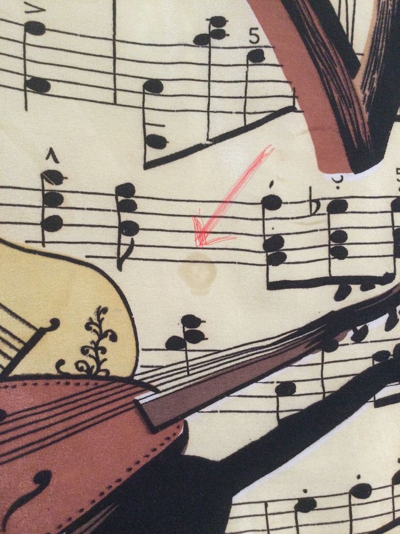 Liszt Hungarian Rapsodie 2 Scarf Brown/khaki Music Rapsodie Hongroise ...