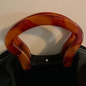 Black Patent Leather BOBBIE JEROME 1950’s Bag, Black Bobbie Jerome ...