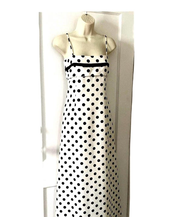 1970’s Vintage JEAN ALLEN Maxi Dress/Jacket Set - Ivo… - Gem