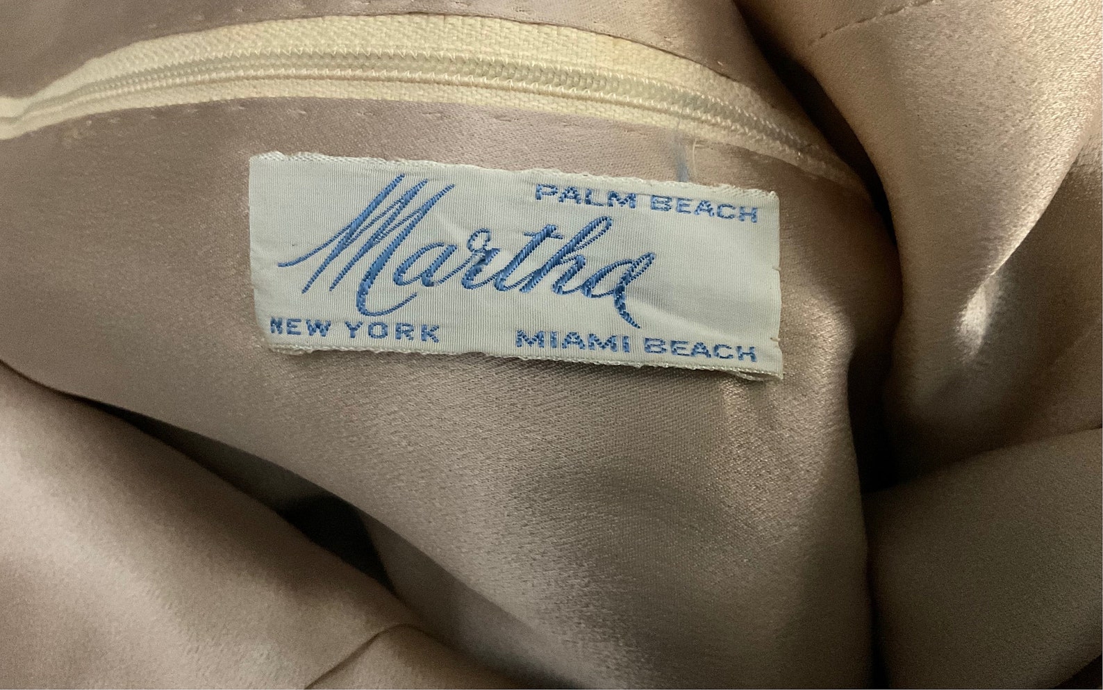 MARTHA Gold/silver Brocade 1960s Vintage Dress Gold/silver Paisley ...