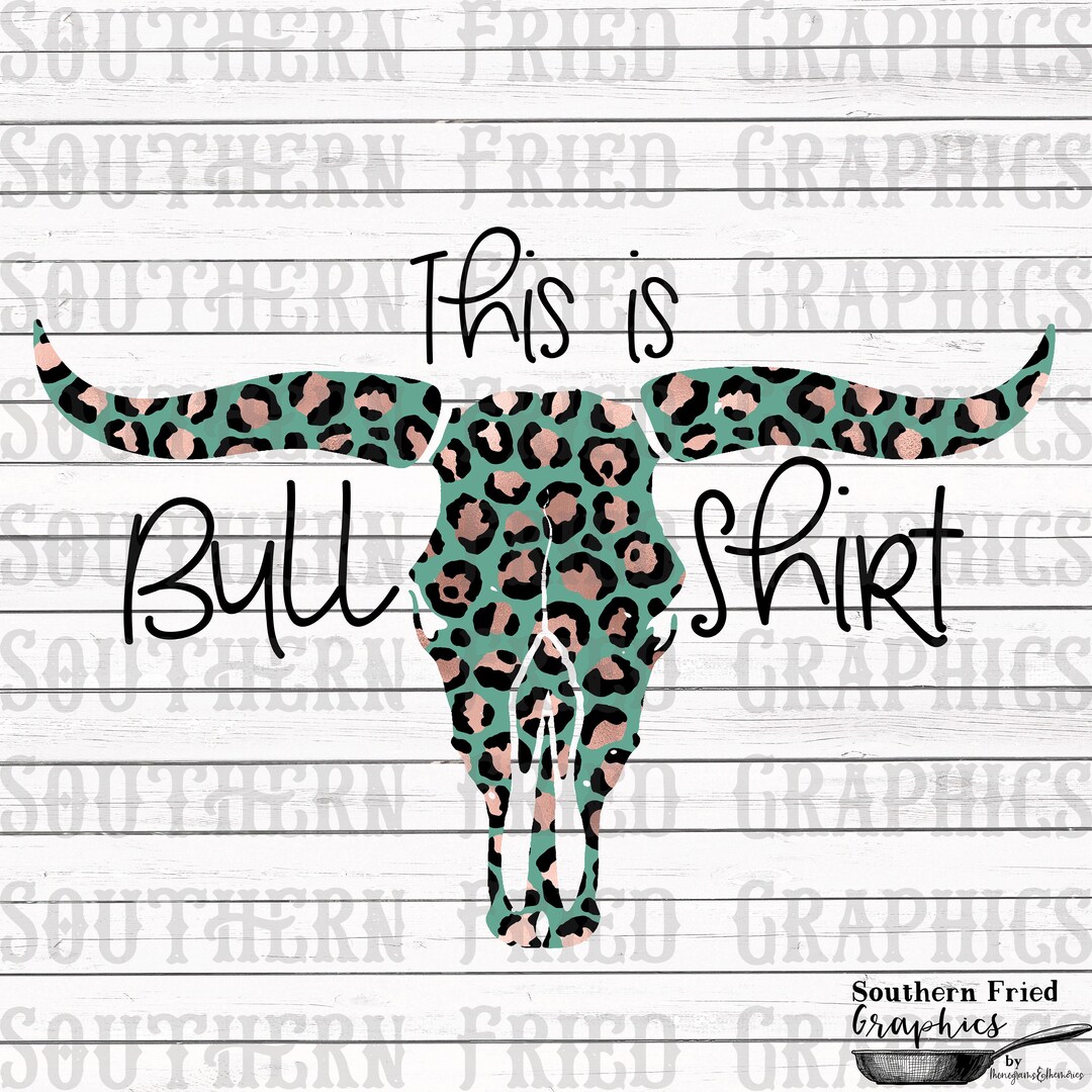 This is Bull Shirt V2 Digital Graphic - Etsy