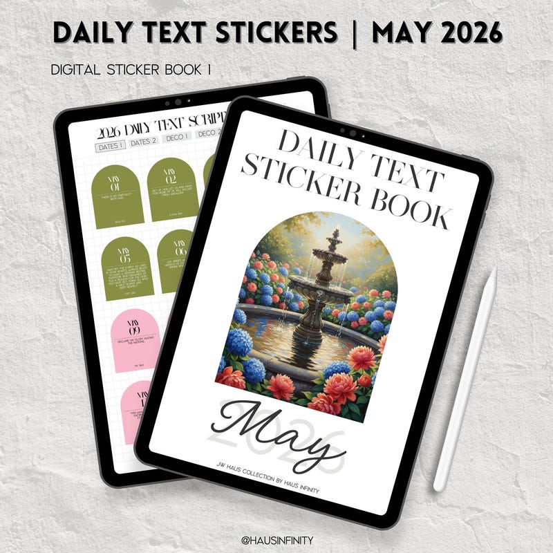 Jw 2026 Daily Text - Etsy