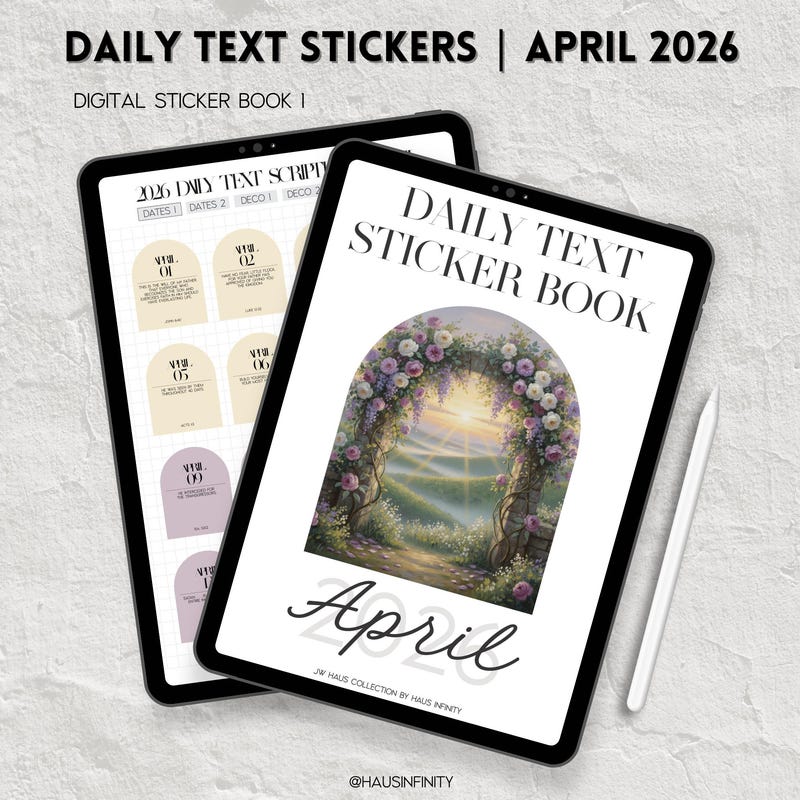 Jw 2026 Daily Text - Etsy