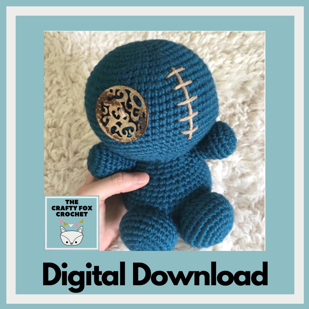 Spooky Cute Voodoo Doll PATTERN Voodoo Doll Pattern DIGITAL - Etsy