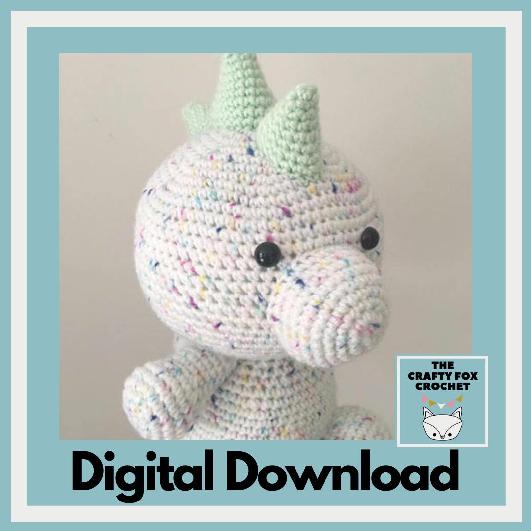 Dexter the Dinosaur Crochet PATTERN Dinosaur Crochet PATTERN - Etsy ...