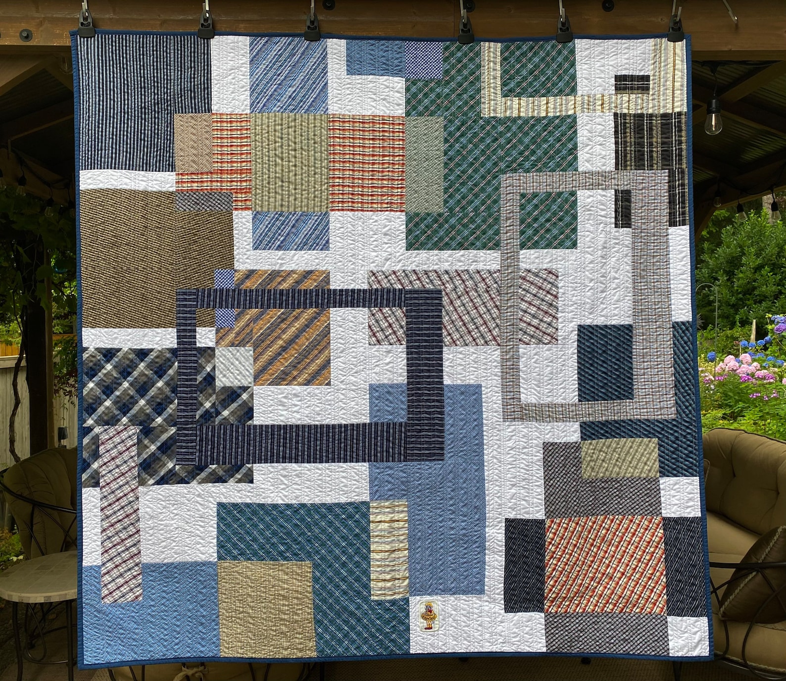 Custom Memory Quilt. Made-to-order Quilt Using Clothing Worn - Etsy